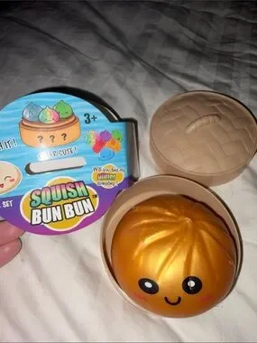 Accessories | Trendy Brand New Squish Bun Bun Golden Dumpling Squishy ...